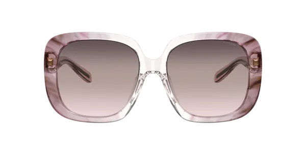 COACH Hc8323u C6185 Sunglasses - Pink Gradient