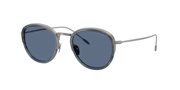 Giorgio Armani Round Sunglasses - Dark Blue