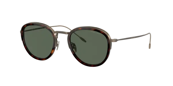 Giorgio Armani Round Sunglasses - Green