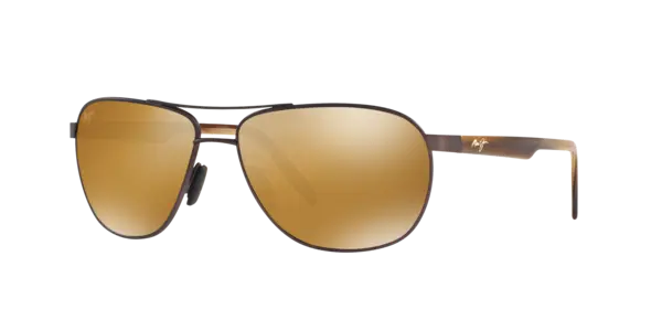 Maui Jim Castles Sunglasses - Hclu+00ad Bronze Mirror Polarized