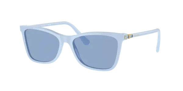 SWAROVSKI Sunglasses - Light Blue Mirror Silver Int