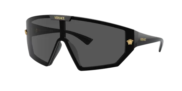 Versace Sunglasses - Dark Grey,mirror Gold