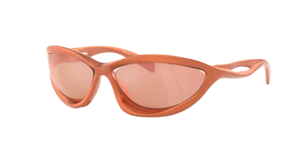 Prada Sunglasses - Orange Mirror Red