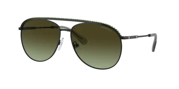 SWAROVSKI Sk7005 Sunglasses - Green Gradient Brown