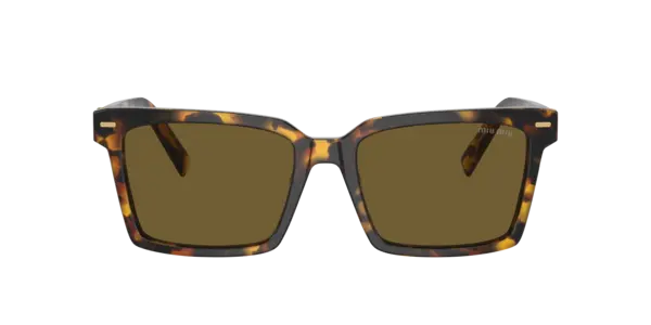 Miu Miu Mu 13zs Sunglasses - Dark Brown