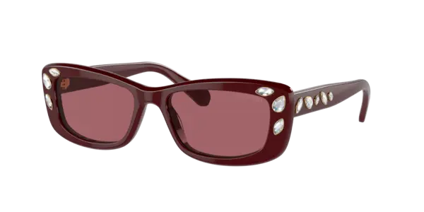 SWAROVSKI Sunglasses - Burgundy