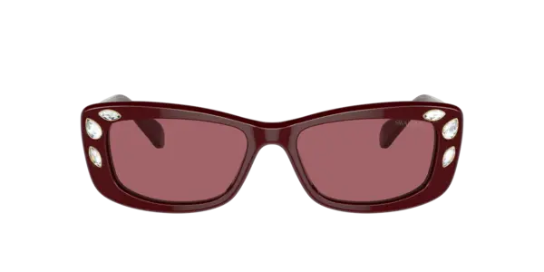 SWAROVSKI Sunglasses - Burgundy