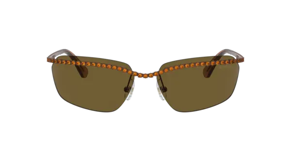 SWAROVSKI Sunglasses - Dark Brown
