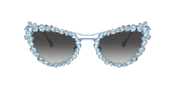 SWAROVSKI Embellished Sunglasses - Grey Gradient