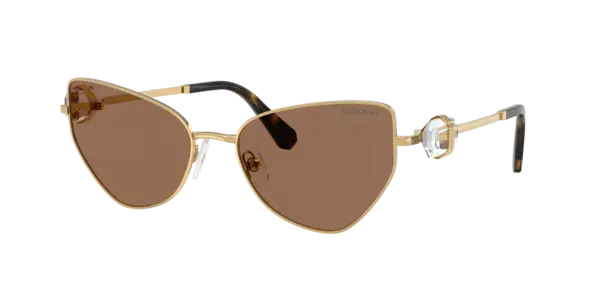 SWAROVSKI Sk7003 Sunglasses - Dark Brown