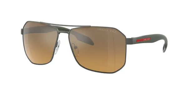 Prada Ps 51vs Sunglasses - Brown Mirror Grey Gradient