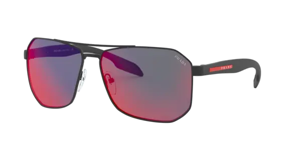 Prada Ps 51vs Sunglasses - Dark Grey Mirror Blue,red