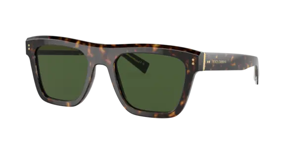 Dolce & Gabbana Havana Sunglasses - Dark Green