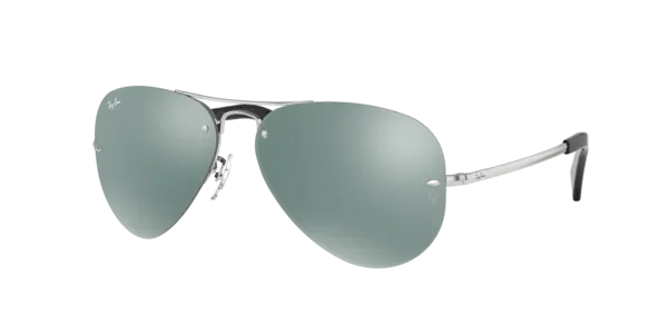 Ray-ban Rimless Sunglasses - Silver