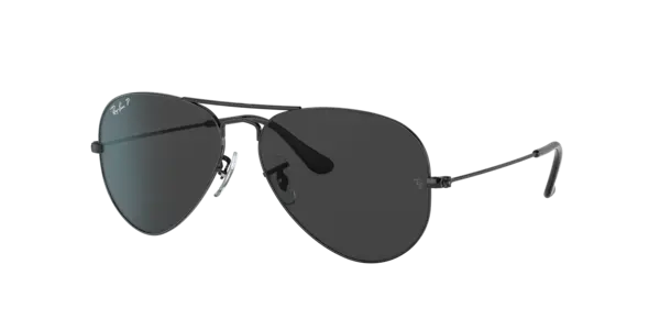 Ray-ban Aviator Sunglasses - Black Polarized