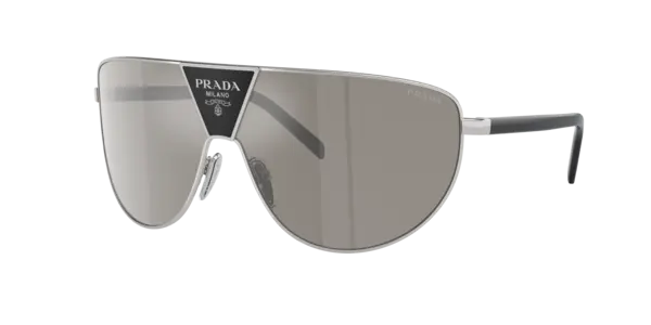 Prada Sunglasses - Light Grey Mirror Silver