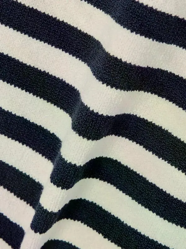 FRAME Mariner Striped Cotton-blend Terry Tank