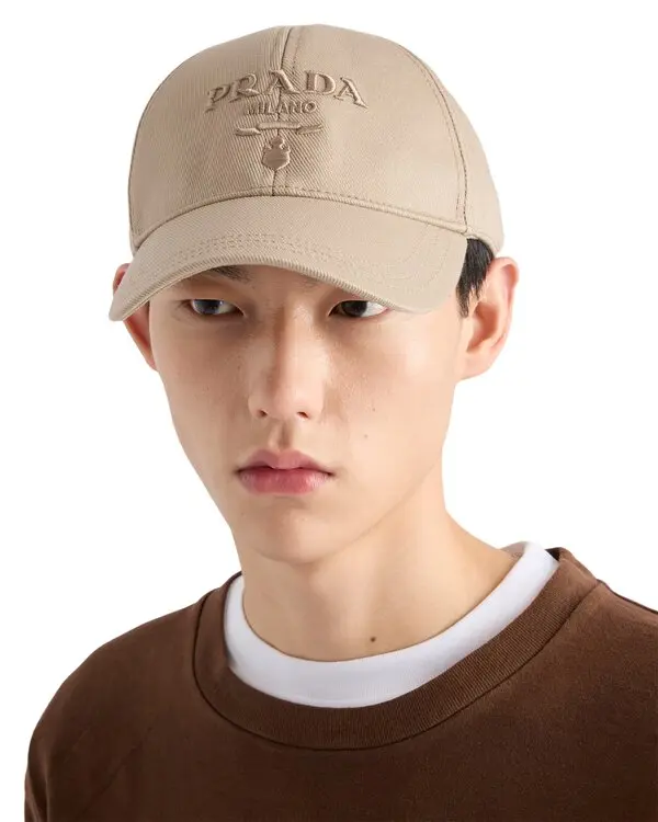 Prada Drill Baseball Cap - Neutral