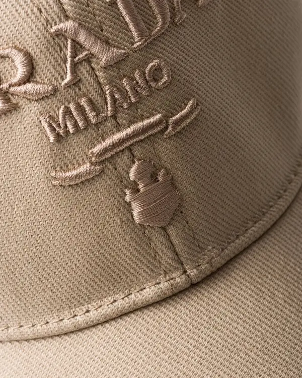 Prada Drill Baseball Cap - Neutral