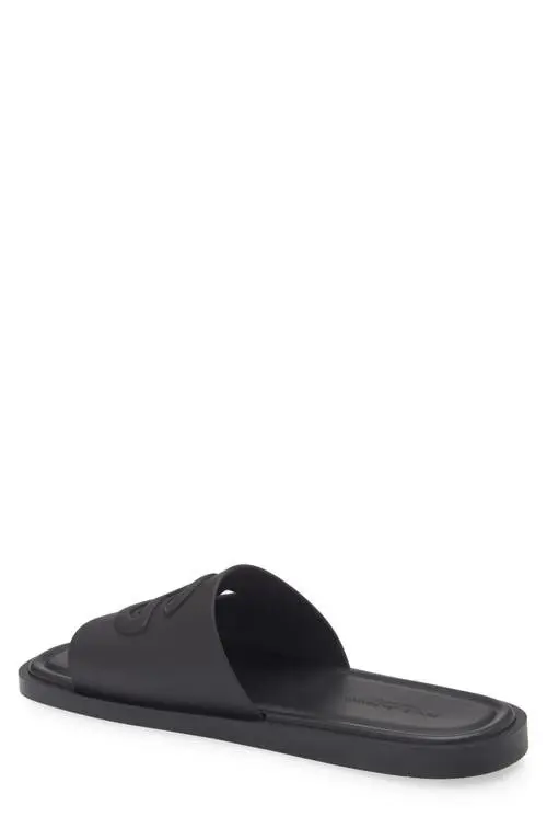 Dolce & Gabbana Beachwear Slide Sandal - Nero