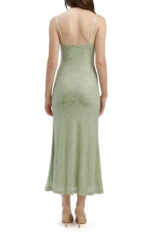 Bardot Nadira Burnout Midi Dress
