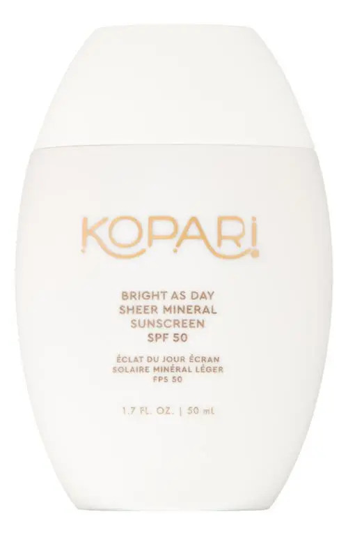 KOPARI BEAUTY Bright As Day Sheer Mineral Spf 50 Sunscreen - No Color