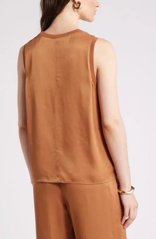 Nordstrom Rib Trim Tank Top