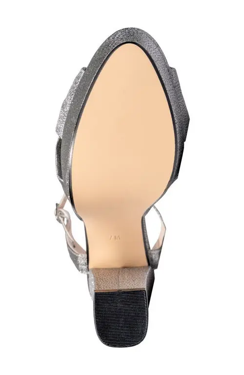 TOUCH UPS Sailor Platform Sandals - Pewter