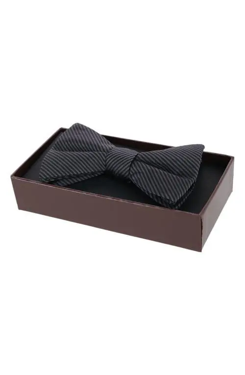 Trafalgar Leyton Stripe Bow Tie