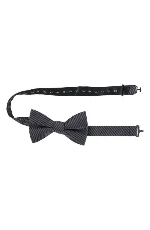 Trafalgar Leyton Stripe Bow Tie
