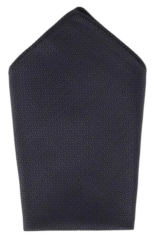 Trafalgar The Monte Bello Interlocked Silk Pocket Square