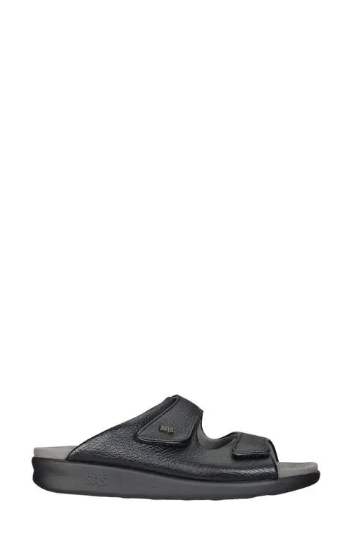 SAS Cozy Slide Sandal - Black