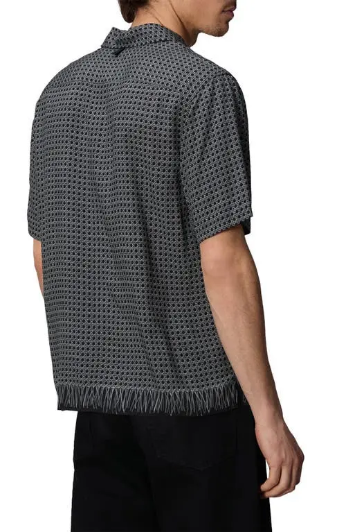 Rag & Bone Dalton Stretch Short Sleeve Button-up Shirt