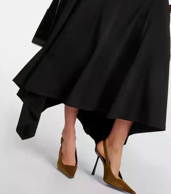 Max Mara Gerla Off-shoulder Maxi Dress