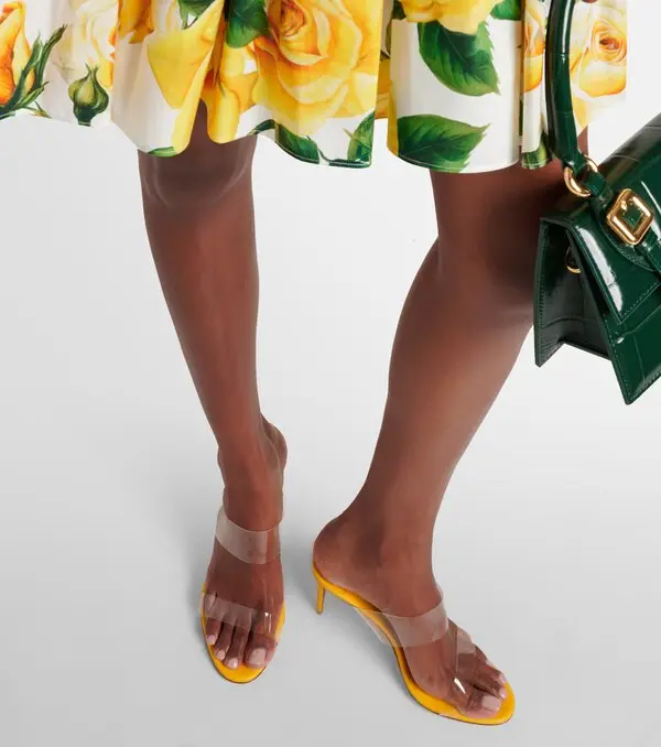 CHRISTIAN LOUBOUTIN Pvc Mules - Transparent