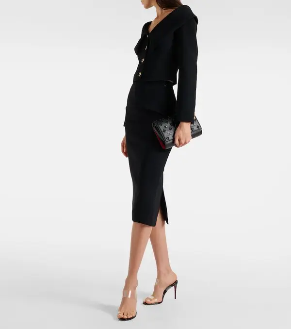 CHRISTIAN LOUBOUTIN Just Nothing 85 Mules - Transparent