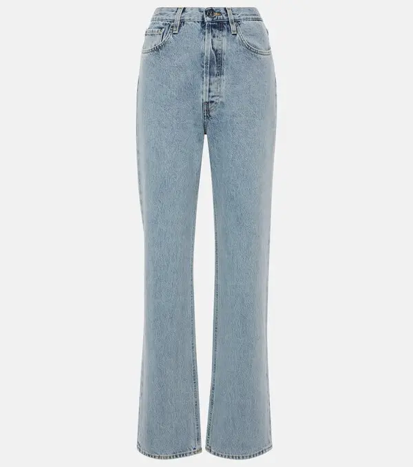 TOTEME Straight Leg Jeans - Blue