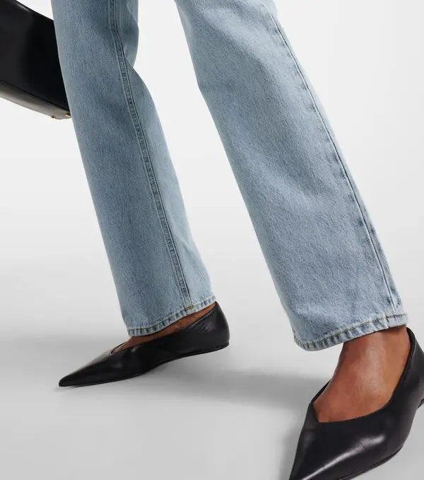TOTEME Straight Leg Jeans - Blue