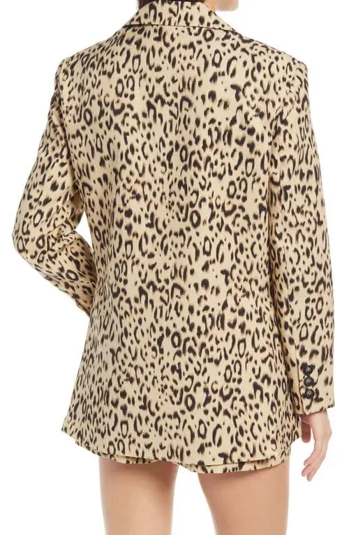 Endless Rose Animal Print Blazer