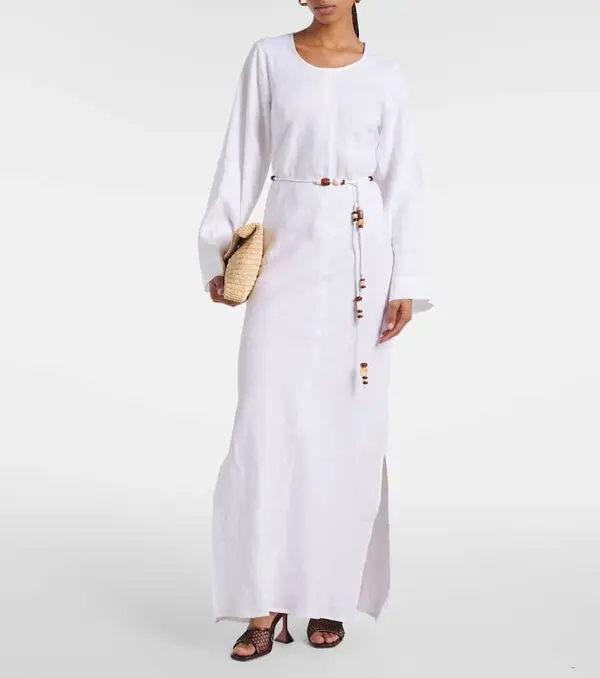 Faithfull The Brand Galea Linen Maxi Dress
