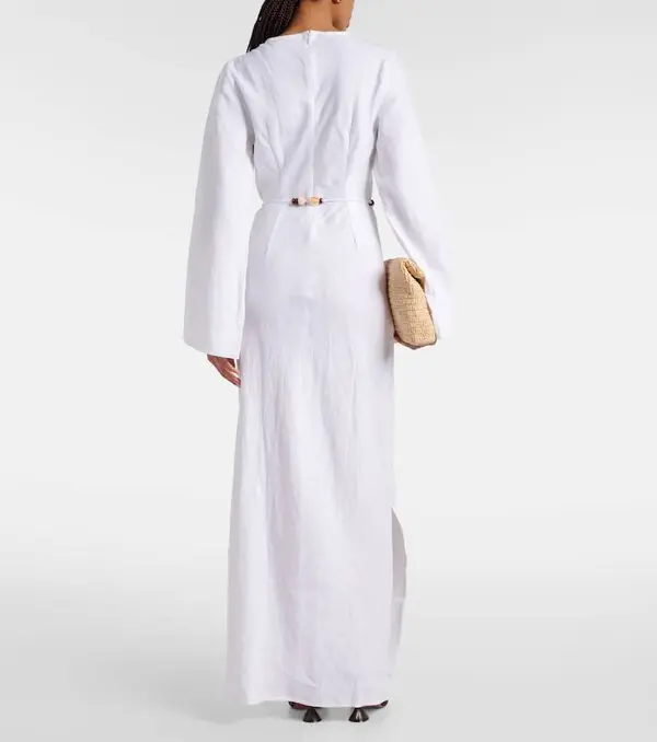 Faithfull The Brand Galea Linen Maxi Dress