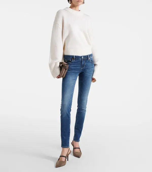 Ag Legging Low-rise Skinny Jeans
