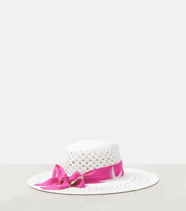 Valentino Garavani Printed Raffia Sun Hat