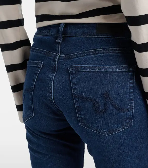 Ag Prima High-rise Skinny Jeans - Blue