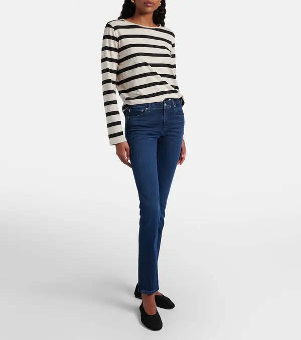 Ag Prima High-rise Skinny Jeans - Blue