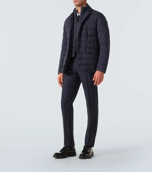 Herno Layered Paneled Jacket