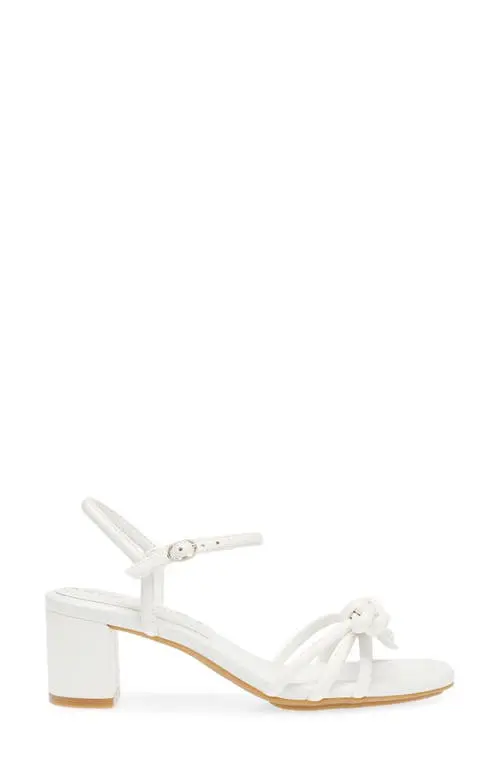 Anne Klein Strappy Sandals - White