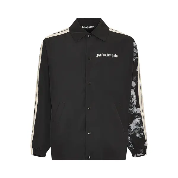 Palm Angels Skull Sleeve Printed Jacket