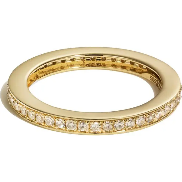 BY PARIAH Diamond Eternity Ring - Yellow Gold