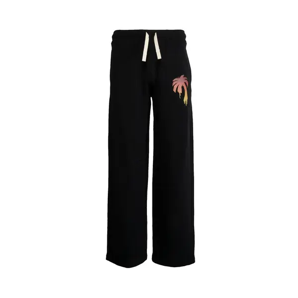 Palm Angels I Love Pa Loose Sweatpants /red - Black